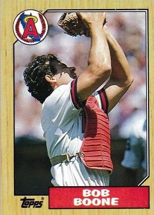 Bob Boone #166 Prices | 1987 Topps | Baseball Cards