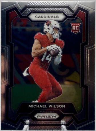 Michael Wilson #303 Prices [Rookie] | 2023 Panini Prizm | Football Cards