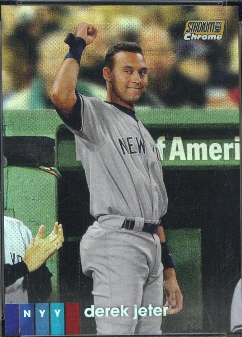 Derek Jeter [Gold] #302 Prices | 2020 Stadium Club Chrome | Baseball Cards
