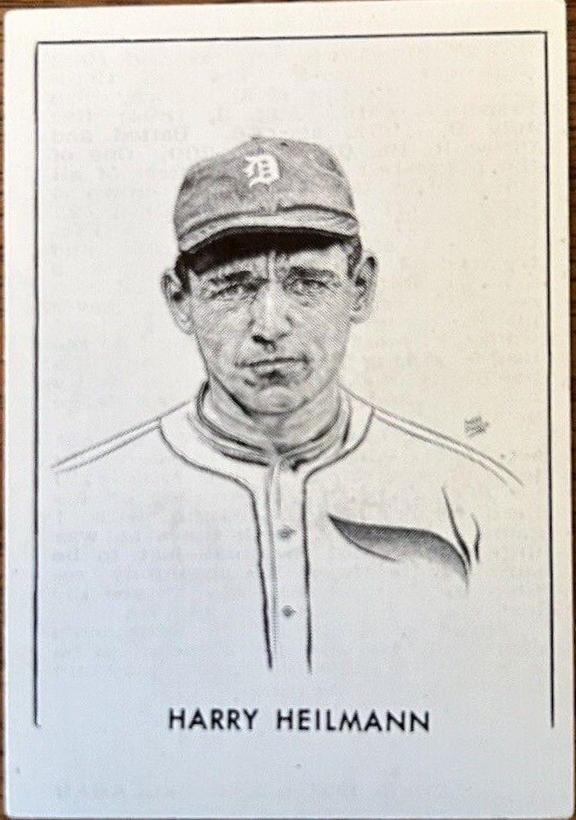 Harry Heilmann [Complete Black Frame] Prices | 1950 Callahan Hall of ...