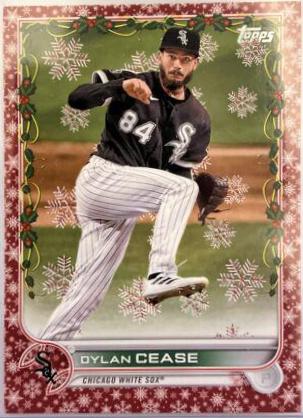 Dylan Cease [Red] #HW190 Prices | 2022 Topps Holiday | Baseball Cards