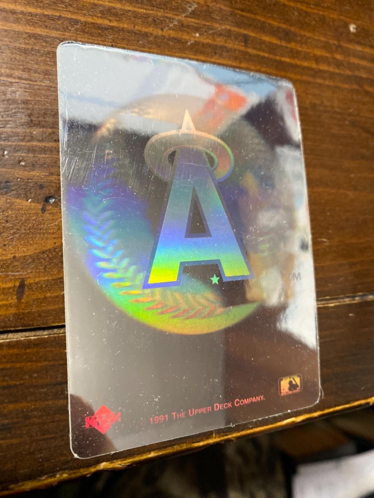Angels Prices | 1991 Upper Deck Team Logo Holograms | Baseball Cards
