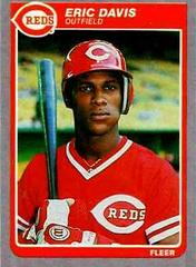 Eric Davis #533 Prices [Rookie] | 1985 Fleer | Baseball Cards