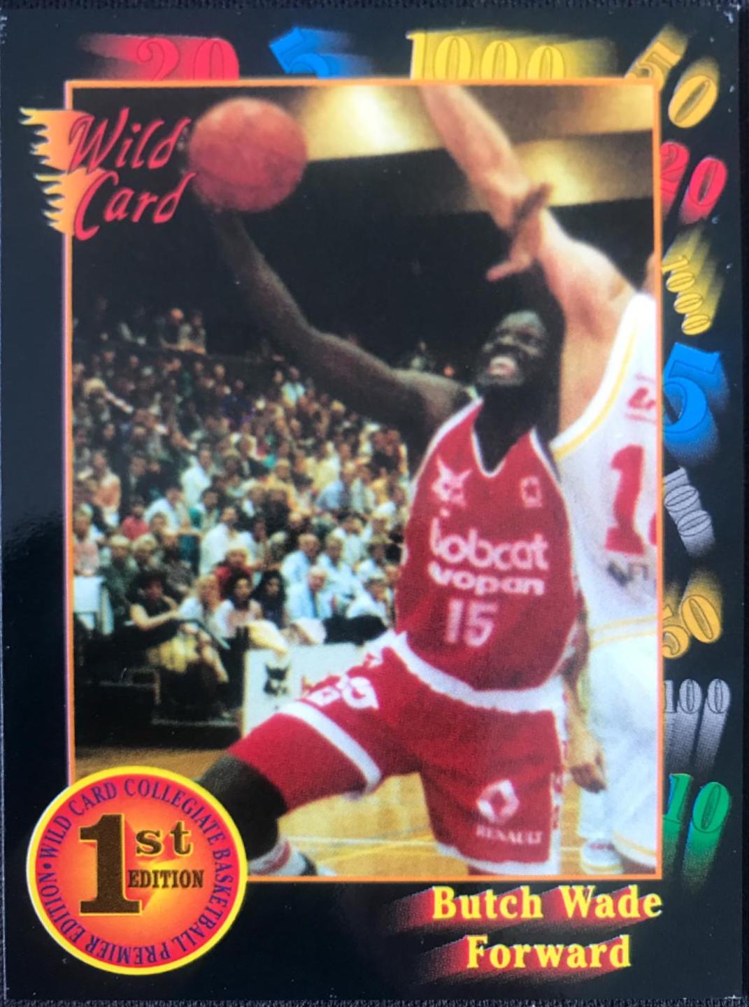 Butch Wade #59 Prices | 1991 Wild Card | Basketball Cards