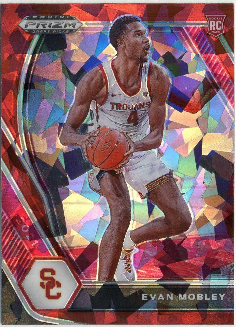 Evan Mobley [Red Ice Prizm] #2 Prices | 2021 Panini Prizm Draft Picks ...