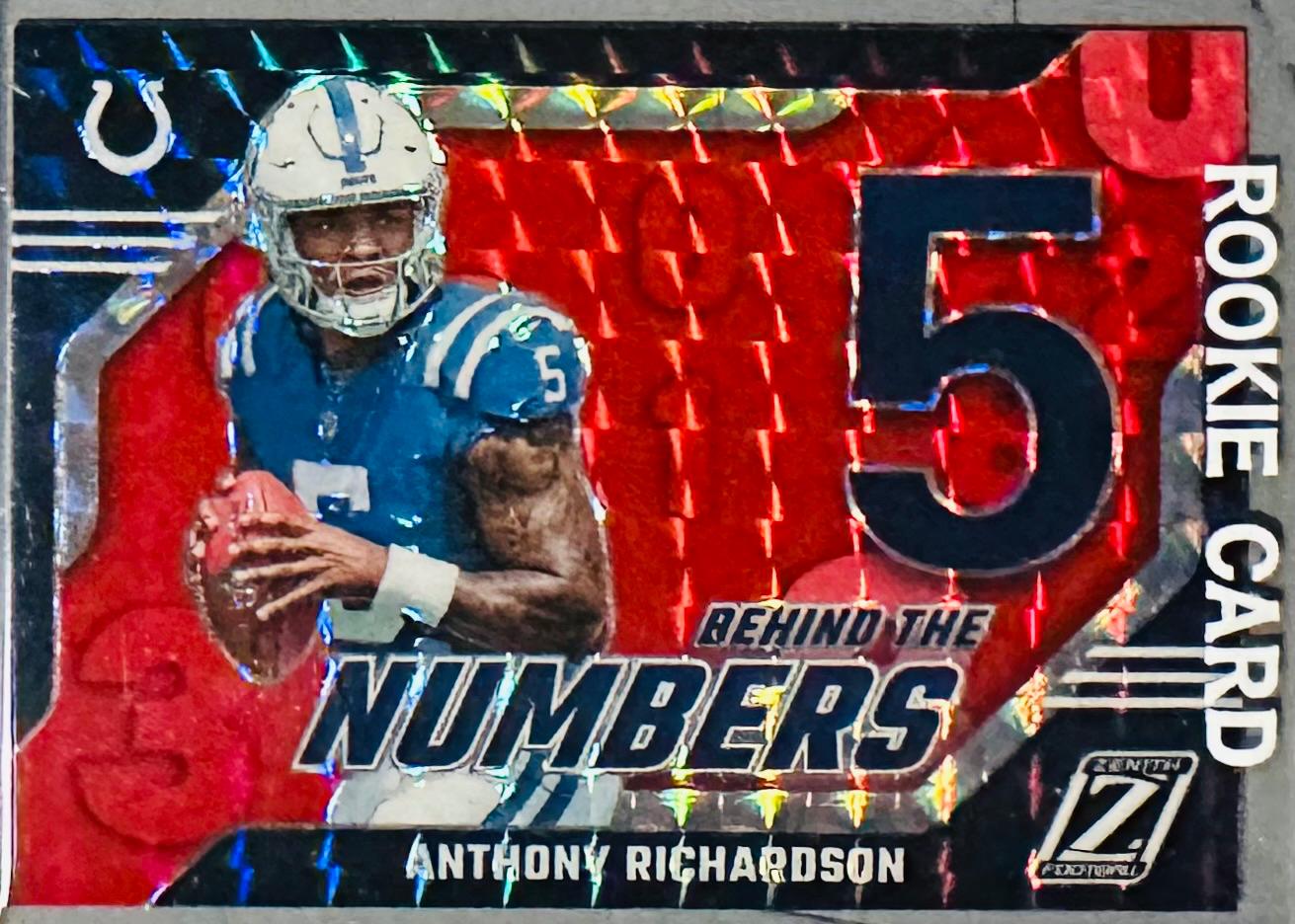 Anthony Richardson [Red] #2 Prices [Rookie] | 2023 Panini Zenith Behind ...