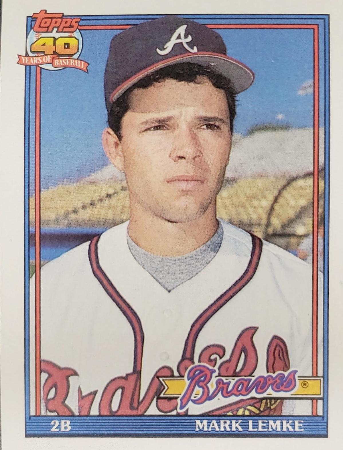 Mark Lemke #251 Prices | 1991 Topps | Baseball Cards