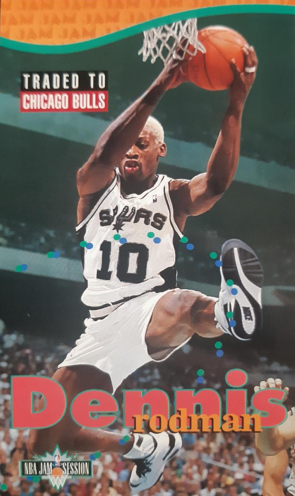 Dennis Rodman #98 Prices | 1995 Fleer Jam Session | Basketball Cards