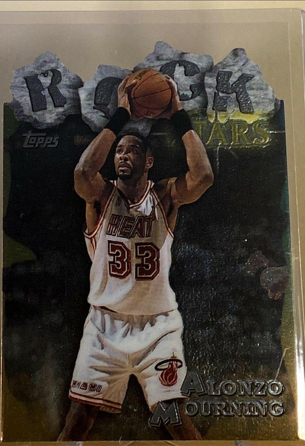 Alonzo Mourning #RS19 Prices | 1997 Topps Rock Stars | Basketball Cards