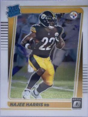 Najee Harris #213 Prices [Rookie] | 2021 Panini Donruss Optic ...