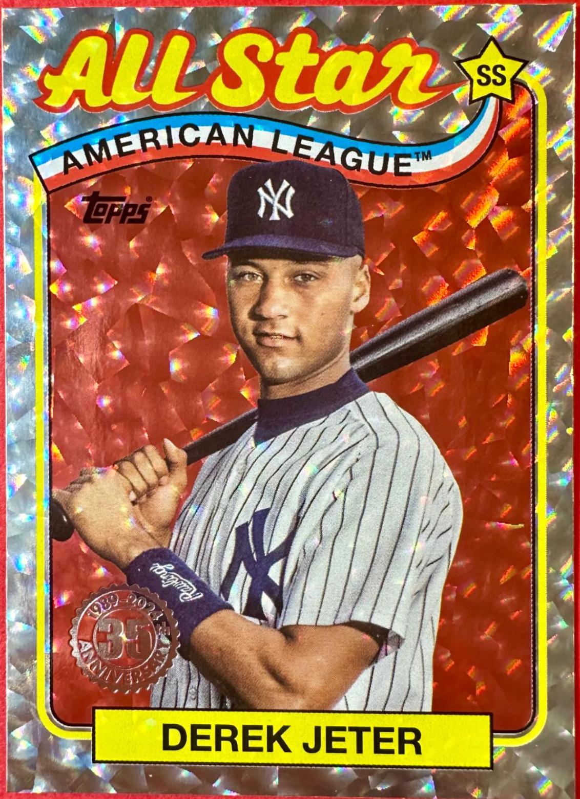 Derek Jeter [Foil] #89ASB-7 Prices | 2024 Topps 1989 All-Stars ...