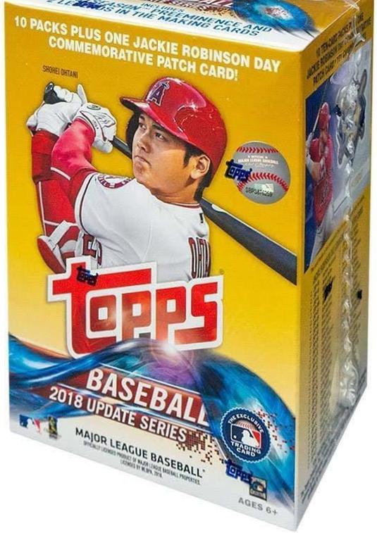 Blaster Box Prices | 2018 Topps Update | Baseball Cards
