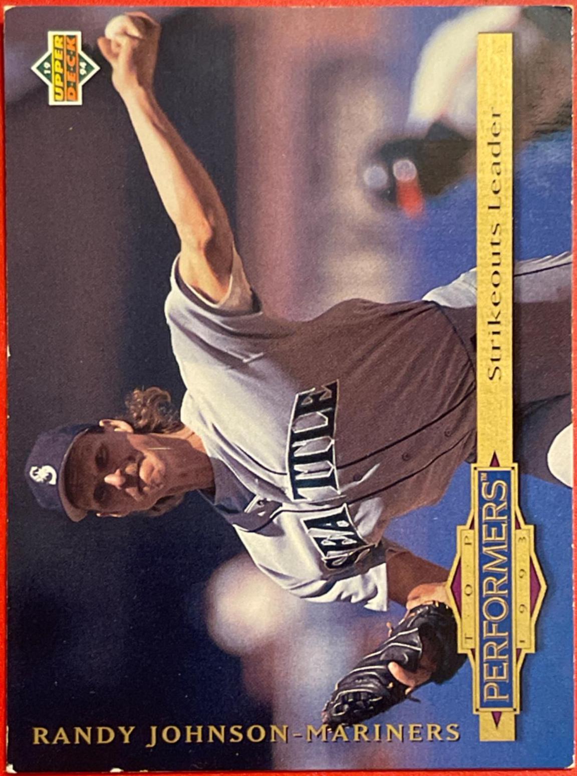 Randy Johnson #307 Prices | 1994 Upper Deck | Baseball Cards
