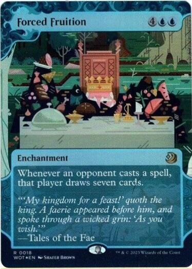 Forced Fruition [Foil] #18 Prices | Magic Wilds of Eldraine Enchanting ...