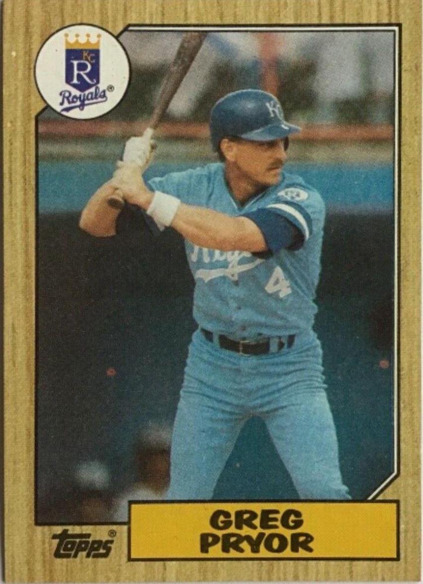 Greg Pryor #761 Prices | 1987 Topps | Baseball Cards