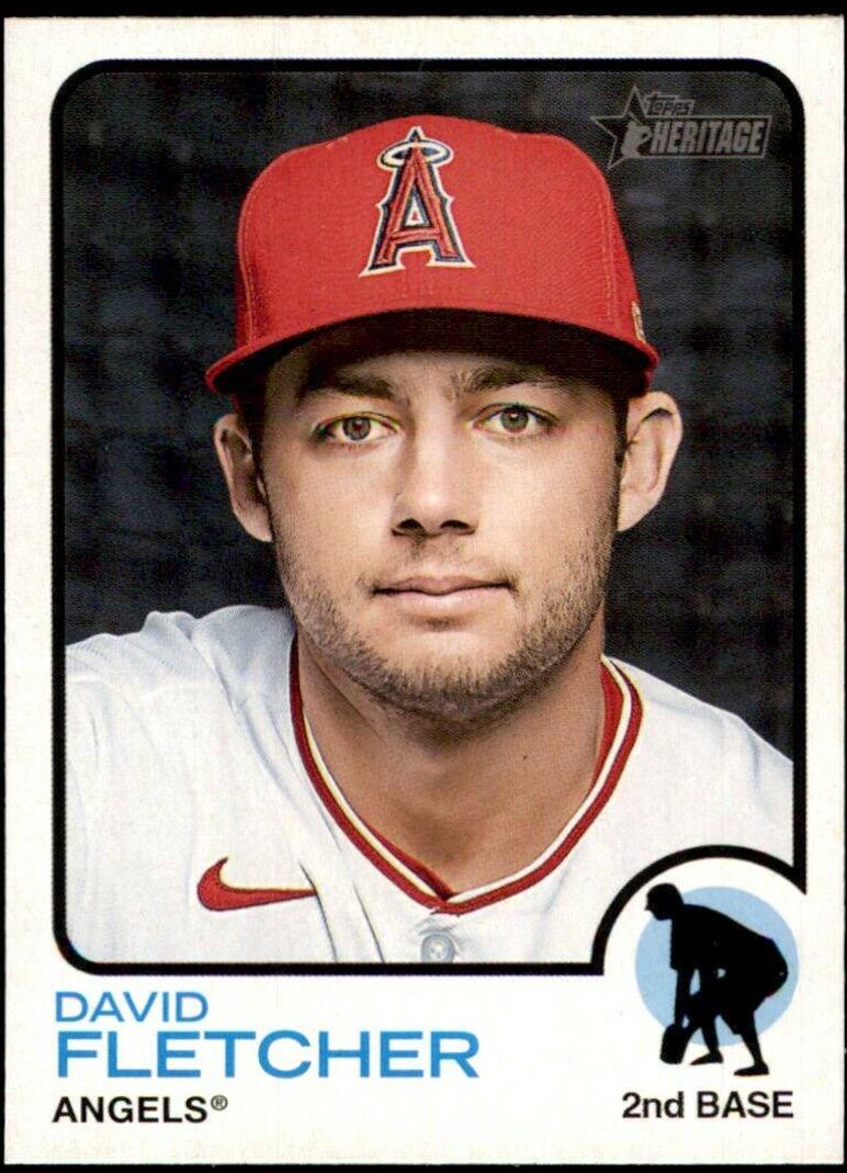 David Fletcher #247 Prices | 2022 Topps Heritage | Baseball Cards