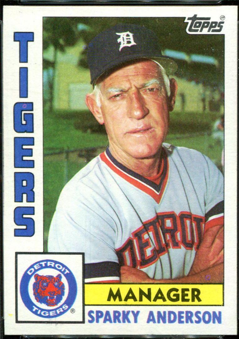 Sparky Anderson #259 Prices | 1984 Topps | Baseball Cards