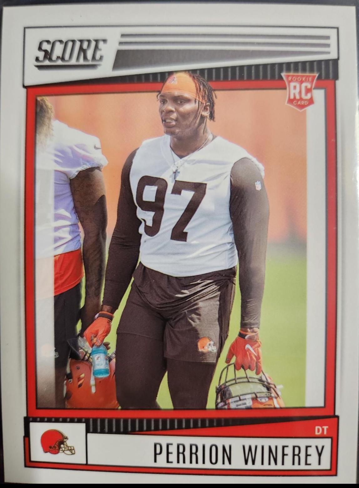 Perrion Winfrey #362 Prices [Rookie] | 2022 Panini Score | Football Cards