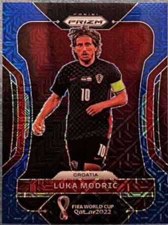 Luka Modric [Blue Mojo] #61 Prices | 2022 Panini Prizm World Cup ...