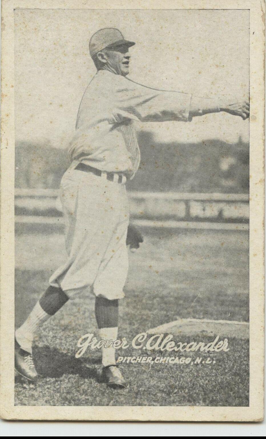 Grover C. Alexander Prices | 1921 Exhibits | Baseball Cards