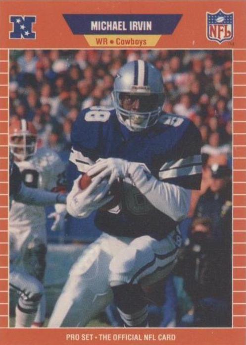 Michael Irvin #89 Prices [Rookie] | 1989 Pro Set | Football Cards