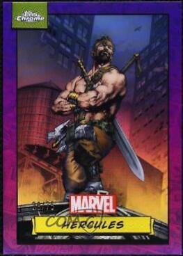 Hercules [Purple Refractor] #103 Prices | Marvel 2024 Topps Chrome ...
