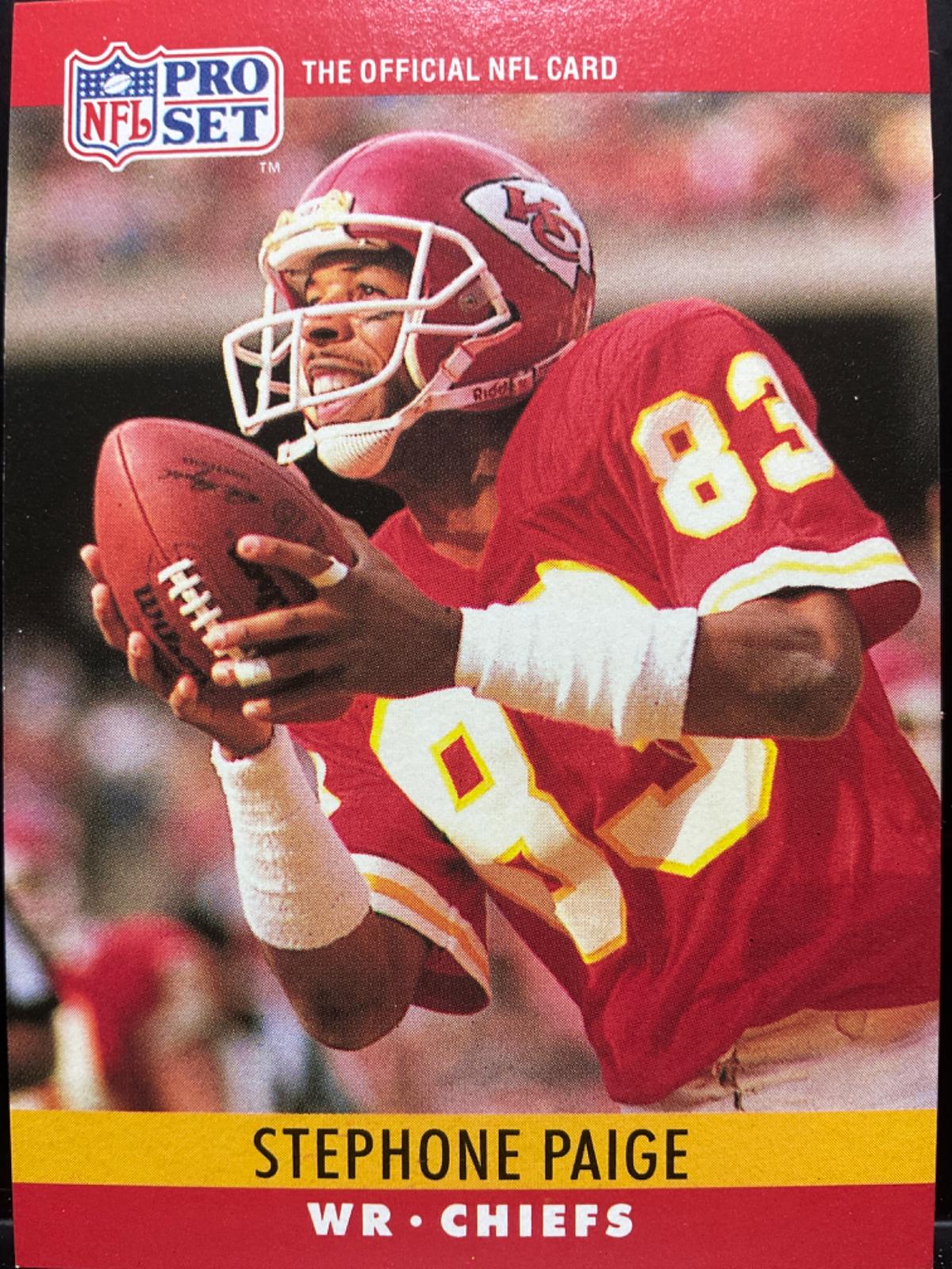 Stephone Paige #146 Prices | 1990 Pro Set | Football Cards