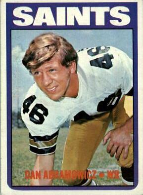 Dan Abramowicz #213 Prices | 1972 Topps | Football Cards