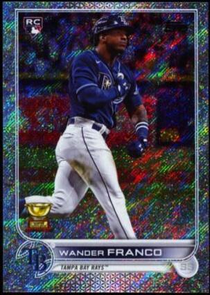 Wander Franco [Retail Foilboard] #215 Prices | 2022 Topps | Baseball Cards