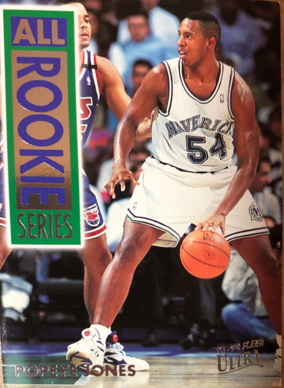 Popeye Jones #7 Prices [Rookie] | 1993 Ultra All-Rookies | Basketball Cards