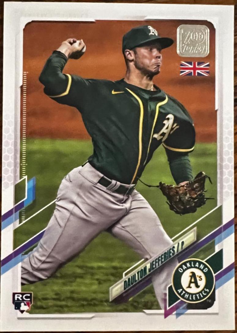 Daulton Jefferies #53 Prices [Rookie] | 2021 Topps UK Edition ...