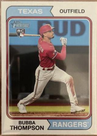 Bubba Thompson | Ungraded | 2023 Topps Heritage