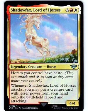 Shadowfax, Lord of Horses [Foil] #227 Prices | Magic Lord of the Rings ...