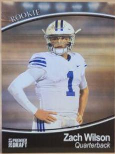 Zach Wilson #108 Prices | 2021 Sage Premier Draft | Football Cards