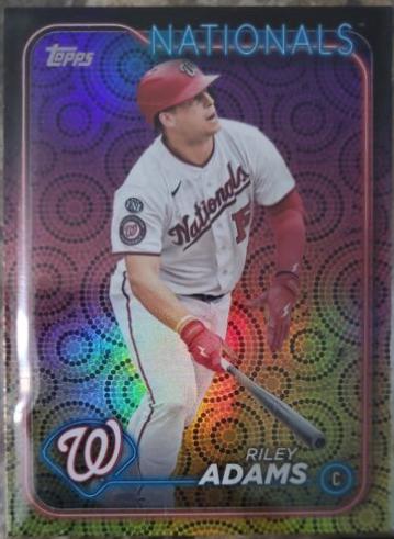 Riley Adams [Summer] #395 Prices | 2024 Topps Holiday | Baseball Cards