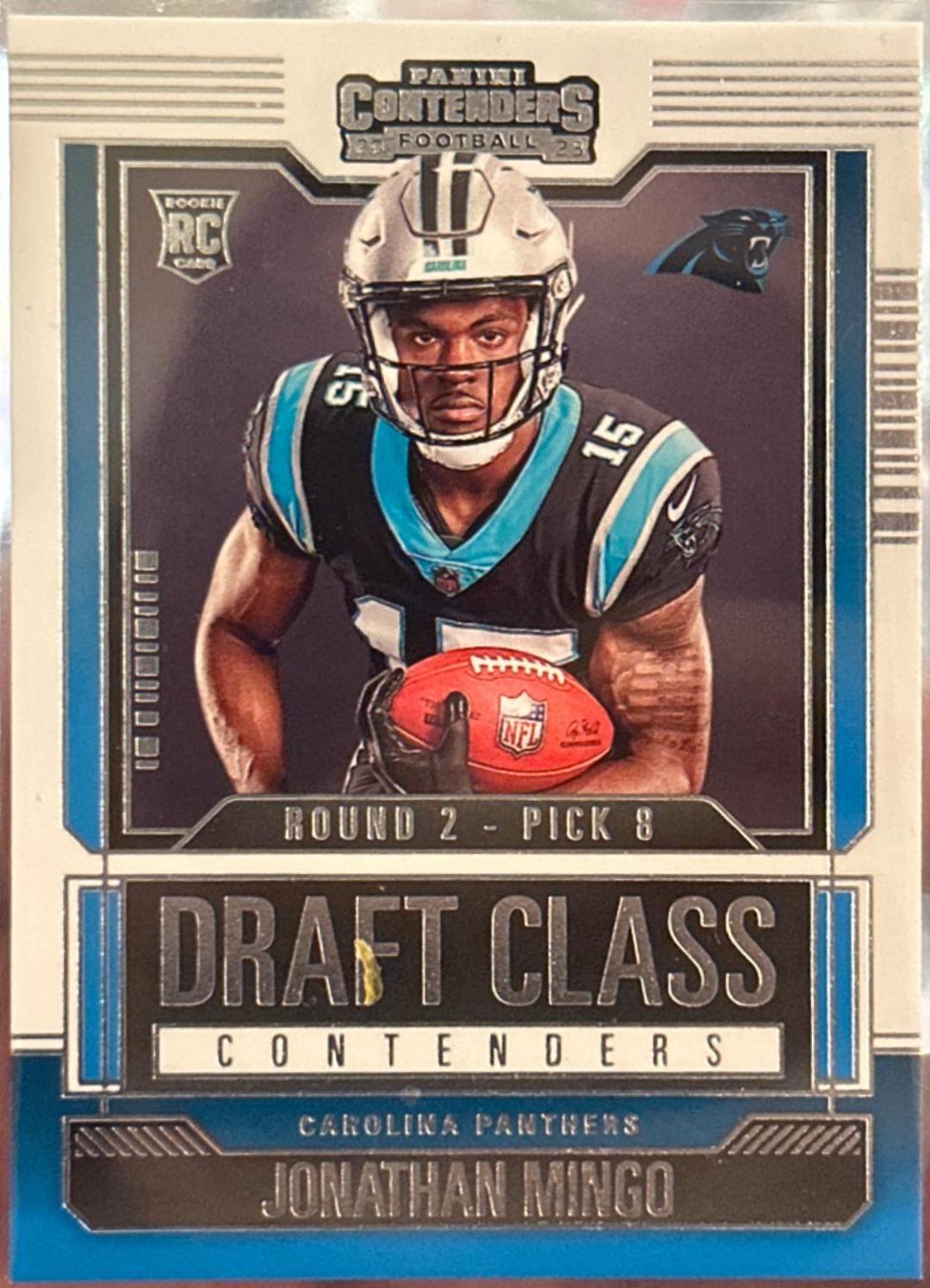 Jonathan Mingo #15 Prices | 2023 Panini Contenders Draft Class ...