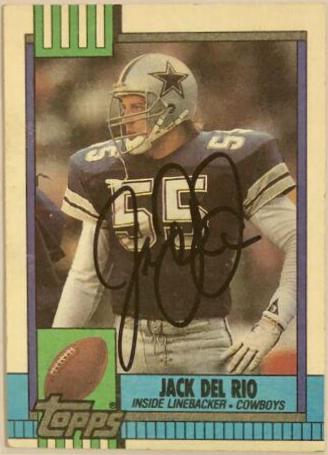 Jack Del Rio #488 Prices | 1990 Topps | Football Cards