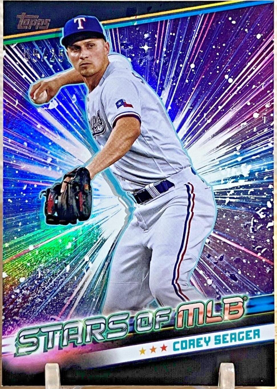 Corey Seager [Black] #SMLB-28 Prices | 2024 Topps Stars of MLB | Baseball Cards