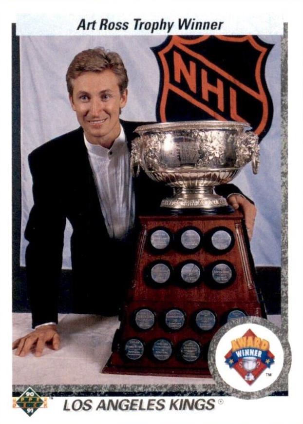 Wayne Gretzky [Art Ross Trophy] #205 Prices | 1990 Upper Deck | Hockey ...