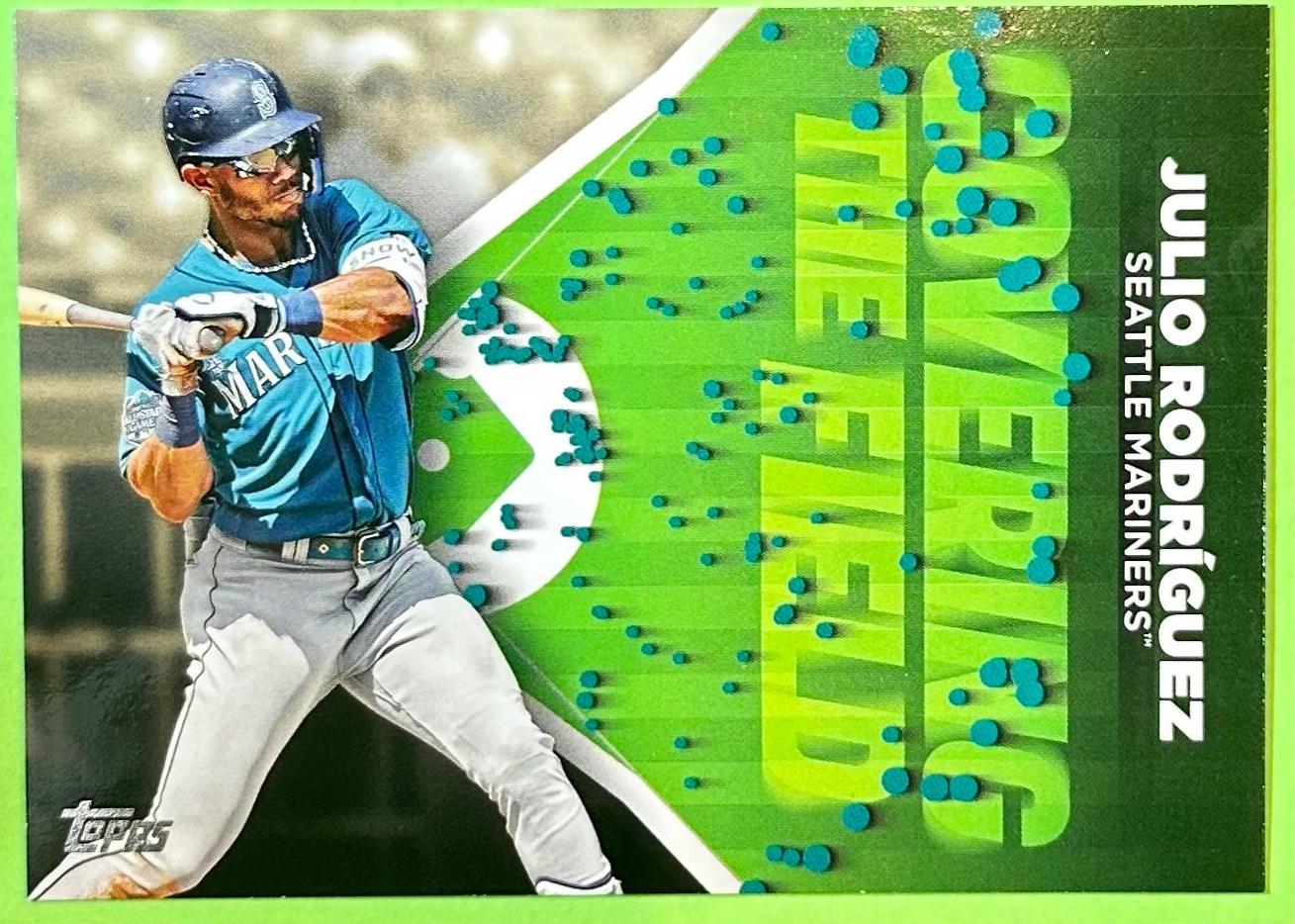 Julio Rodriguez #CTF-8 Prices | 2024 Topps Covering the Field ...