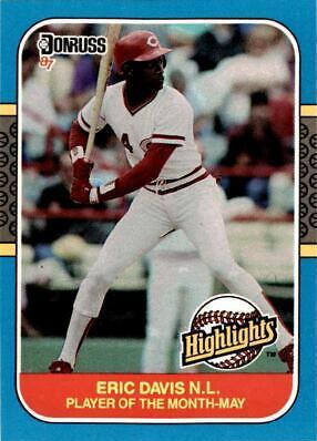 Eric Davis #8 Prices | 1987 Donruss Highlights | Baseball Cards