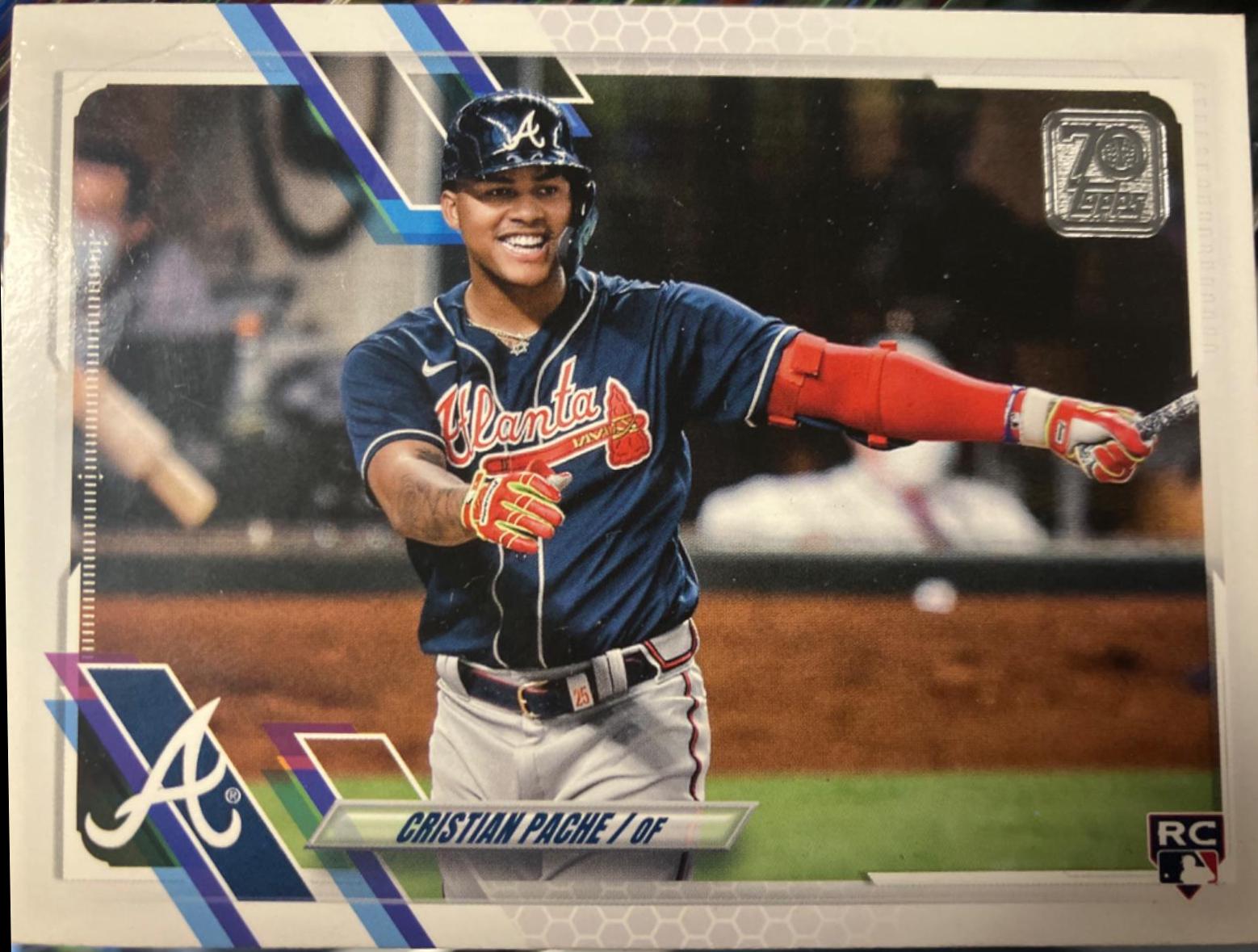 Cristian Pache [SSP] #187 Prices | 2021 Topps | Baseball Cards