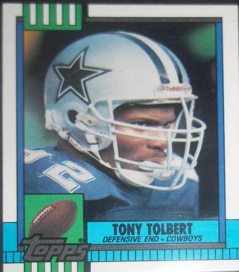 Tony Tolbert #484 Prices | 1990 Topps | Football Cards