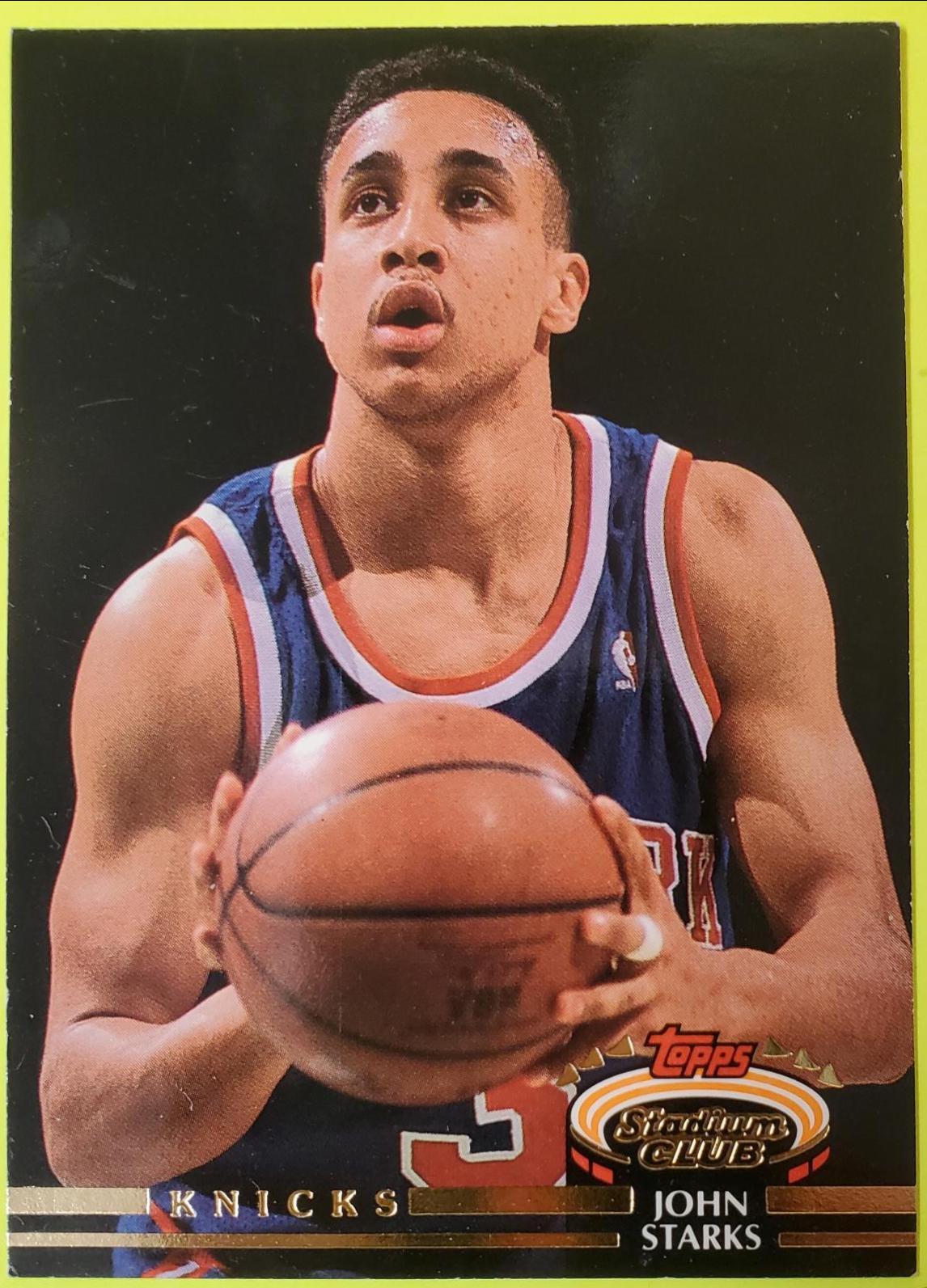 John Starks #140 Prices | 1992 Stadium Club | Basketball Cards