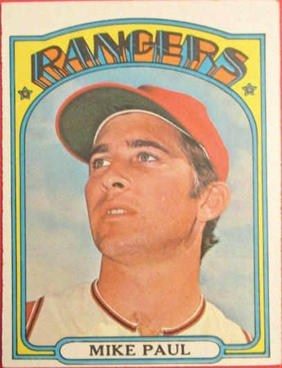 Mike Paul | Ungraded | 1972 Topps
