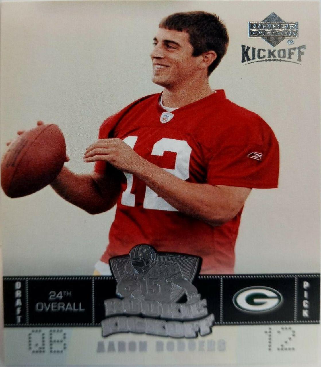 Aaron Rodgers #91 Prices [Rookie] | 2005 Upper Deck Kickoff | Football ...