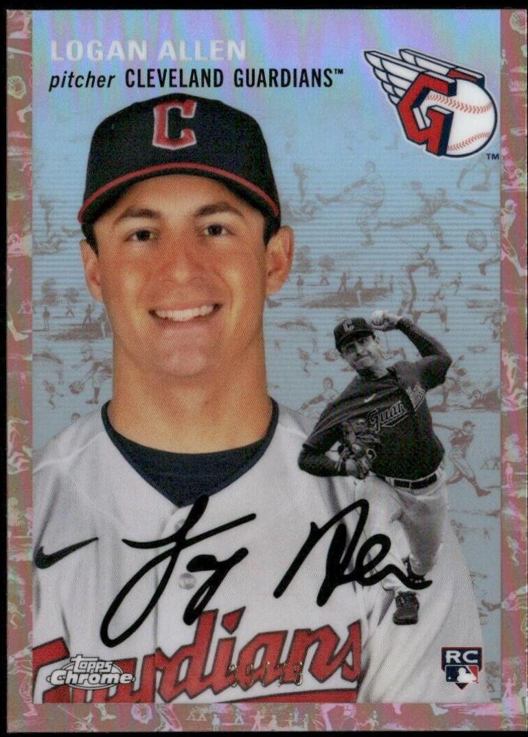 Logan Allen [Rose Gold Refractor] #105 Prices | 2023 Topps Chrome ...