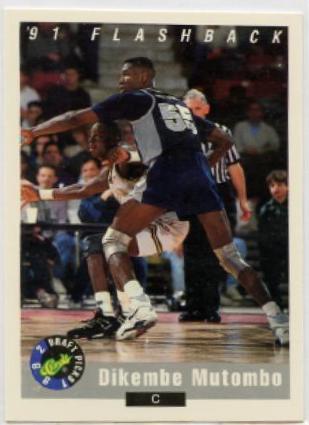 Dikembe Mutombo #98 Prices [Rookie] | 1992 Classic Draft Picks ...