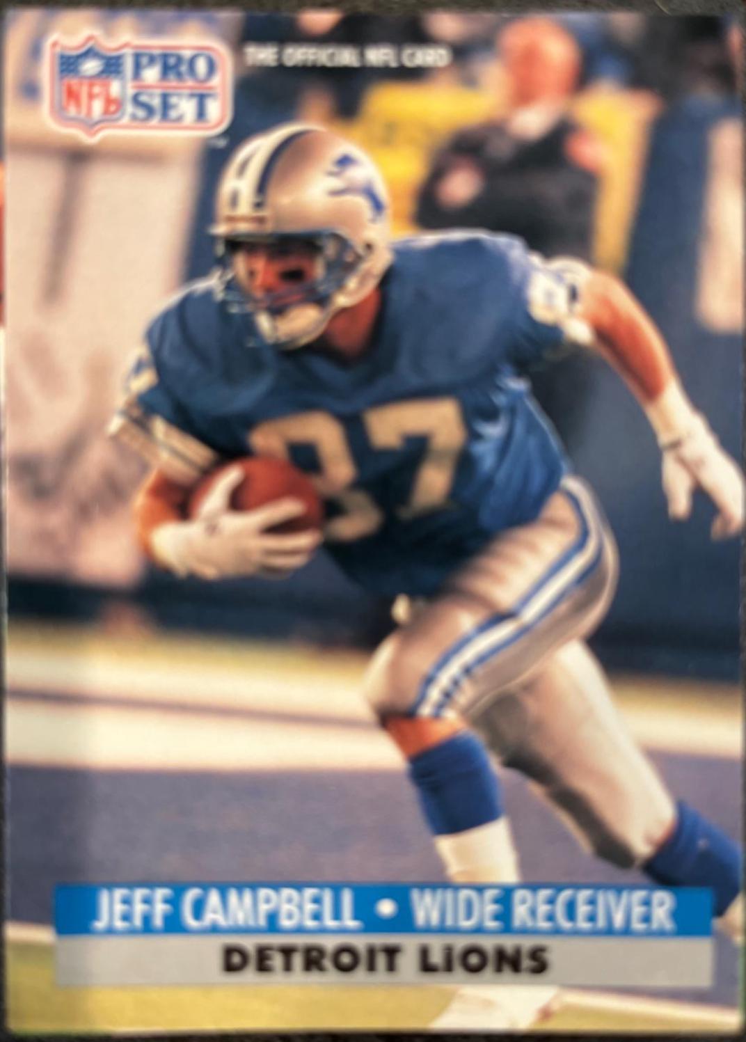 Jeff Campbell #496 Prices | 1991 Pro Set | Football Cards