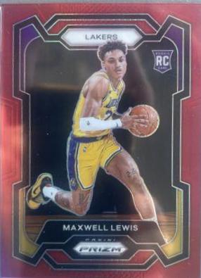 Maxwell Lewis [Red] #143 Prices | 2023 Panini Prizm | Basketball Cards